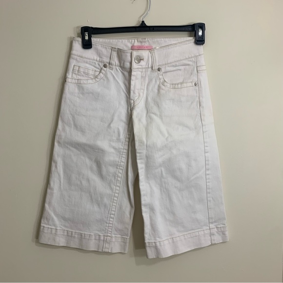 Gianni Bini | Shorts | Gianni Bini White Denim Long Culotte Bermuda ...